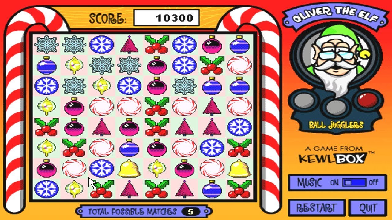 Elf Balls (Windows game 2001) - YouTube