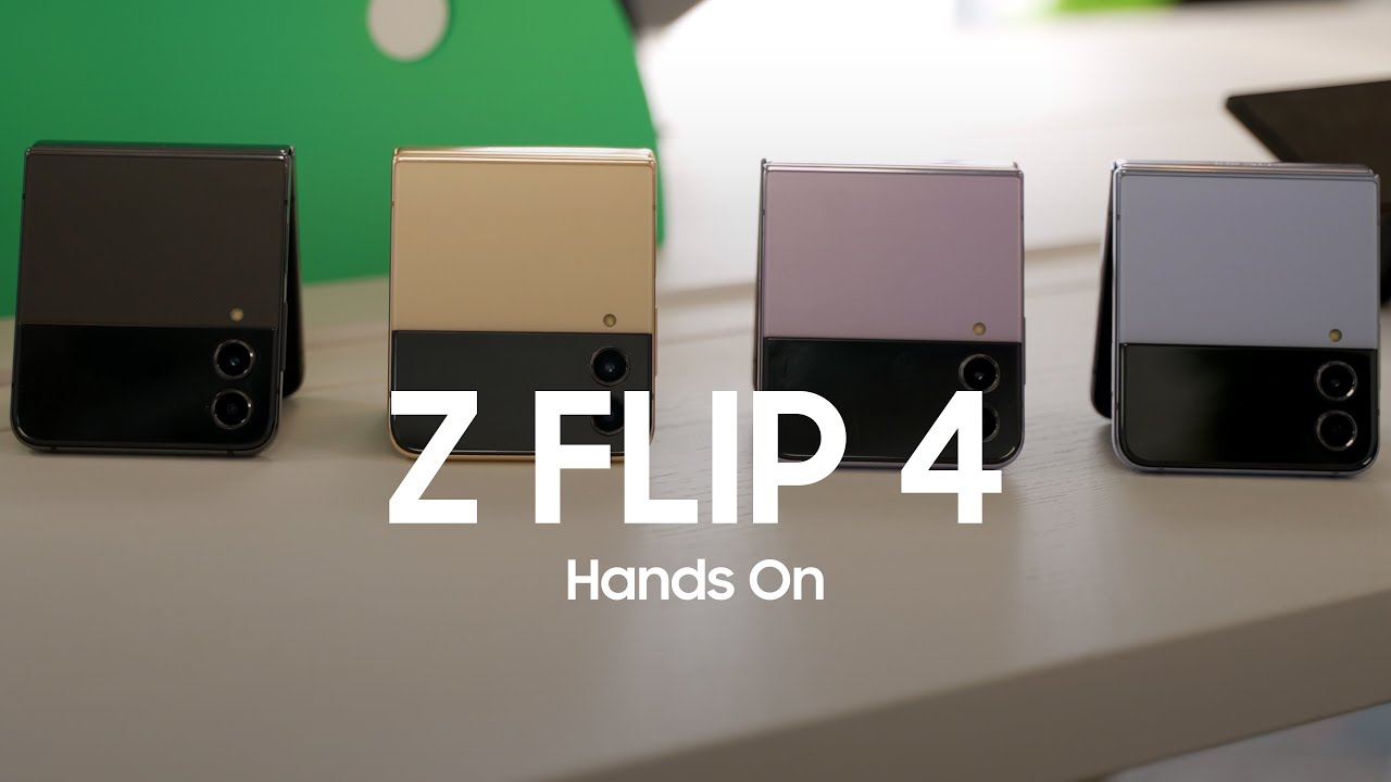 Samsung Galaxy Z Flip 4 Hands On | FLIP STRIKES BACK?! - YouTube