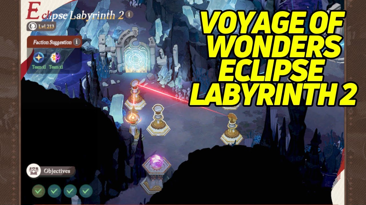Voyage of Wonders - Eclipse Labyrinth 2 100% Clear Guide【AFK Journey ...