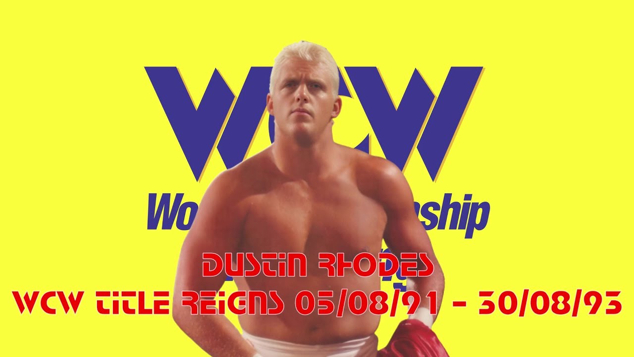 Dustin Rhodes WCW Title Reigns 05/08/91 - 30/08/93 - YouTube