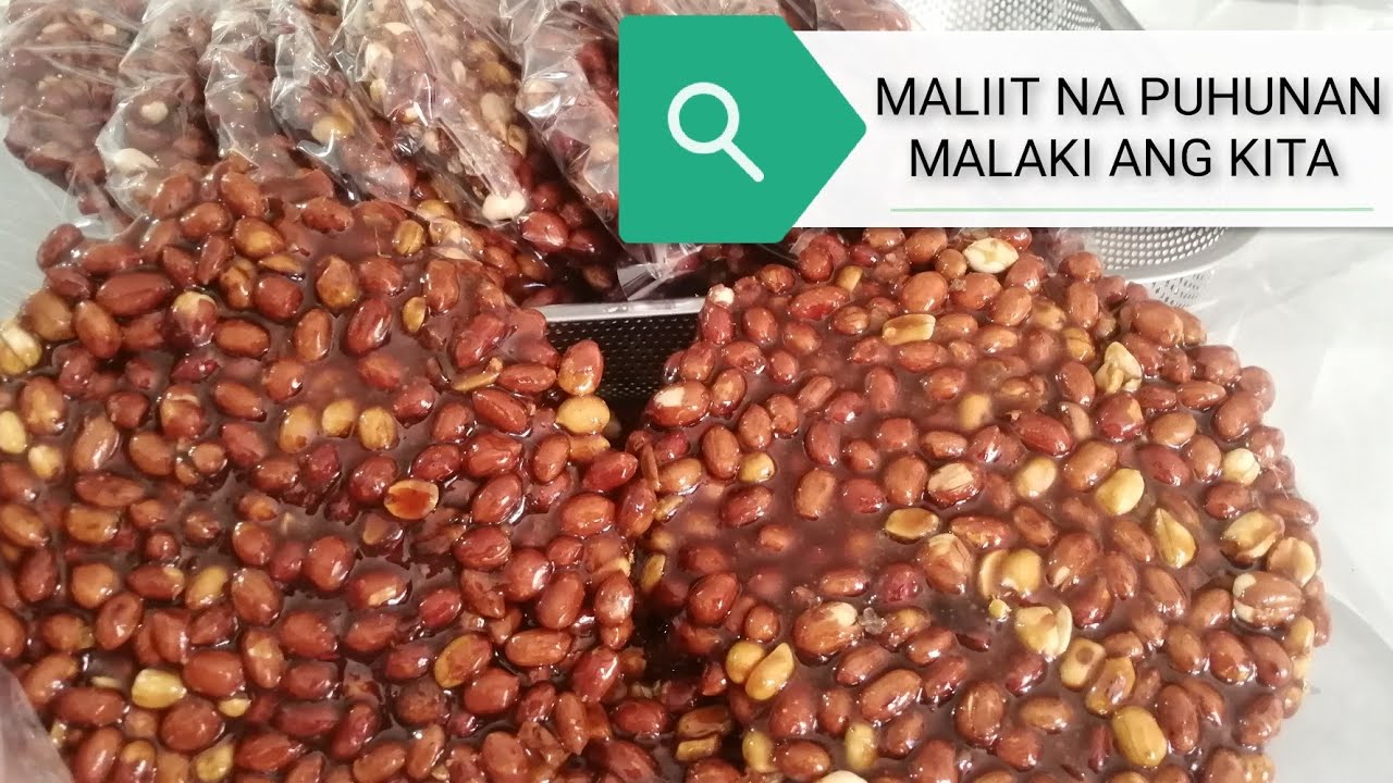 Pano gumawa ng bagkat mani o panutsa /maretche doromal - YouTube