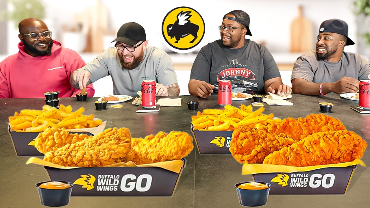 We Tried Every Chicken Tender At Buffalo Wild Wings! - YouTube