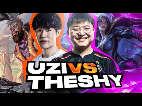 UZI VS THESHY - WBG VS EDG - CAEDREL - YouTube