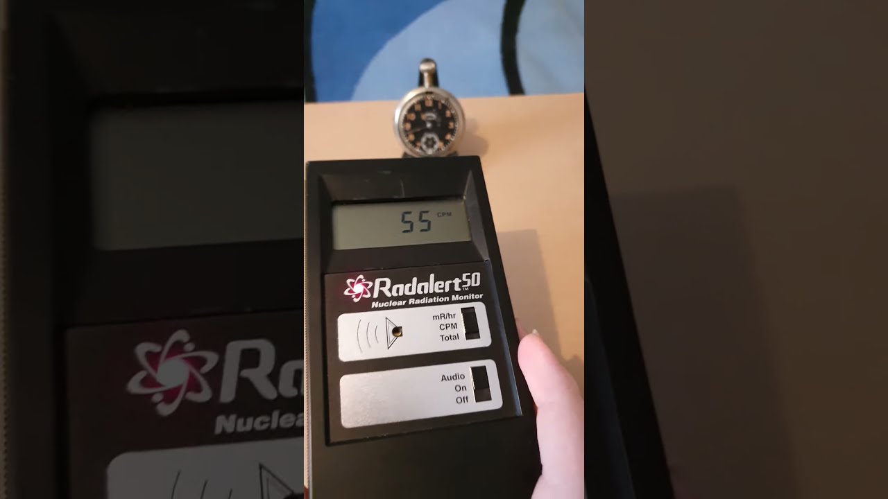 Radalert 50 Geiger Counter (Enable Captions) (Read Description) - YouTube