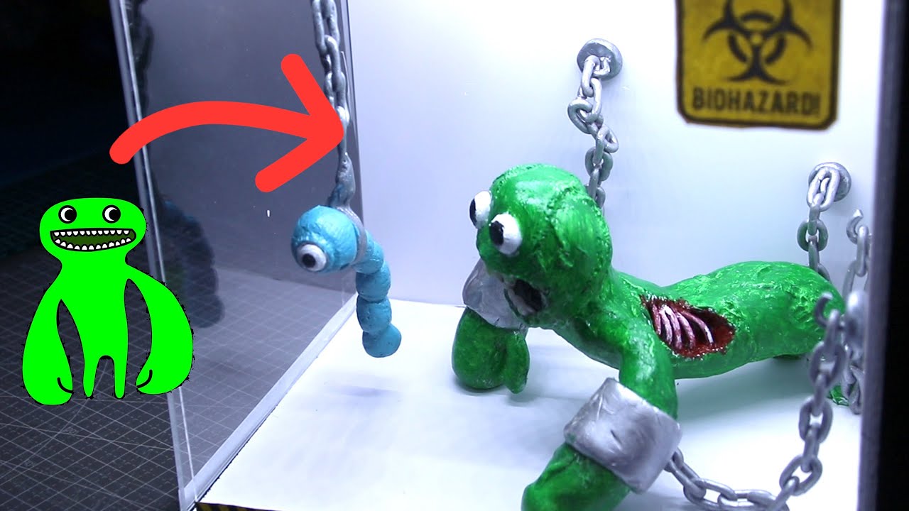 Diorama of realistic Ban Ban Garten Jumbo Josh | garden of banban ...