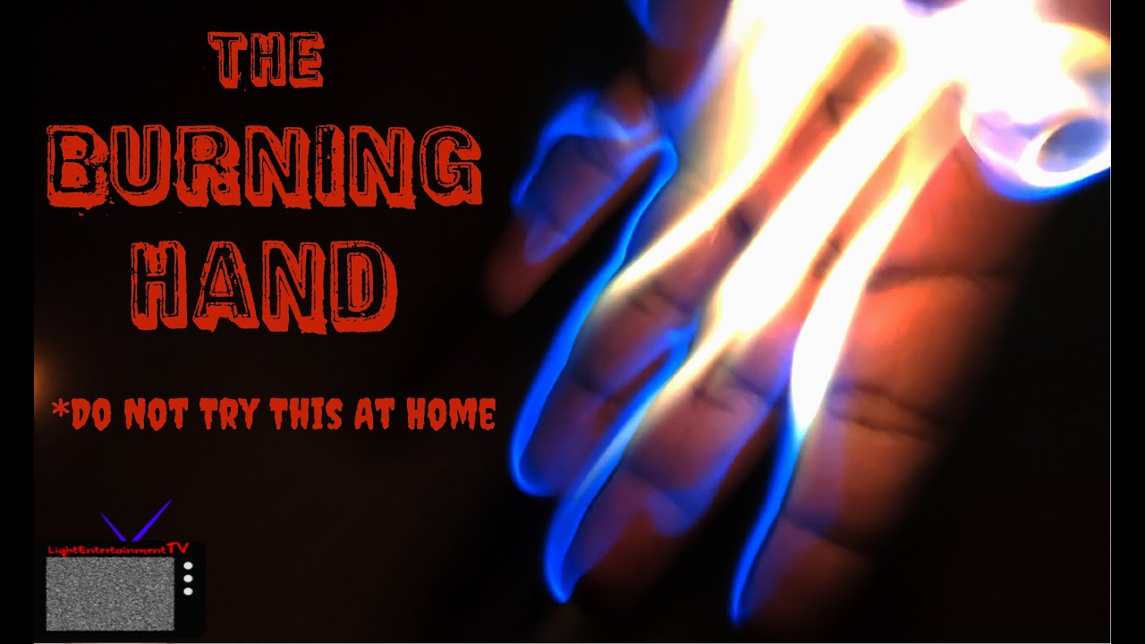 The Burning Hand | Magic Trick | DIY Hand Sanitizer Experiment | Oddly ...
