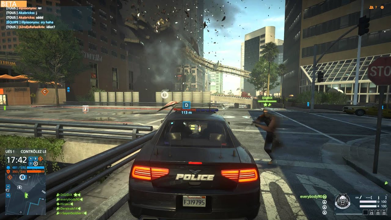 Battlefield Hardline Beta PC Gameplay Epic Pursuit Car Chase Police Max ...
