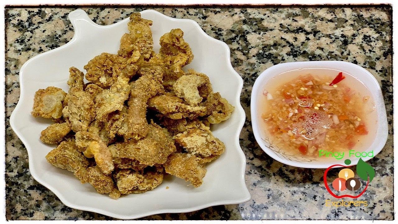 Crispy Chicken Skin | Chicharon | Cracklings | Chicken Rind | Pinoy ...