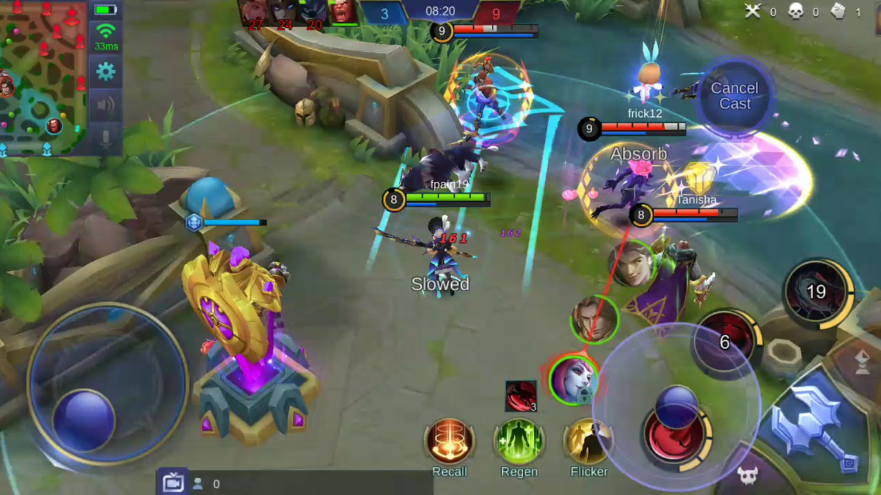 Mobile legends ruby gameplay rubae insta health back - YouTube