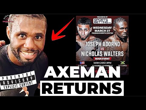 Nicholas “Axeman” Walters Returns Against Joseph Adorno On Probox TV ...