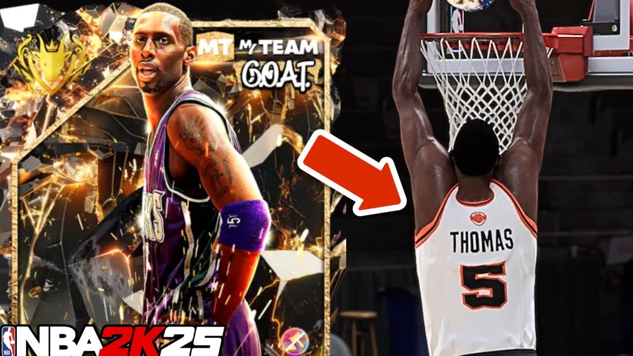 GOAT TIM THOMAS GAMEPLAY IN NBA2K25 MyTeam!! IS HE WORTH IT - YouTube