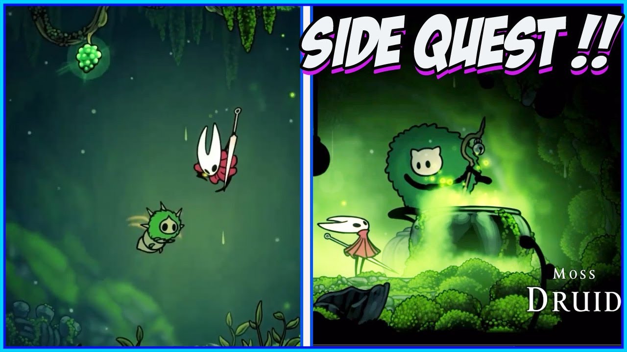 Hollow Knight Silksong Moss Berries Locations - YouTube
