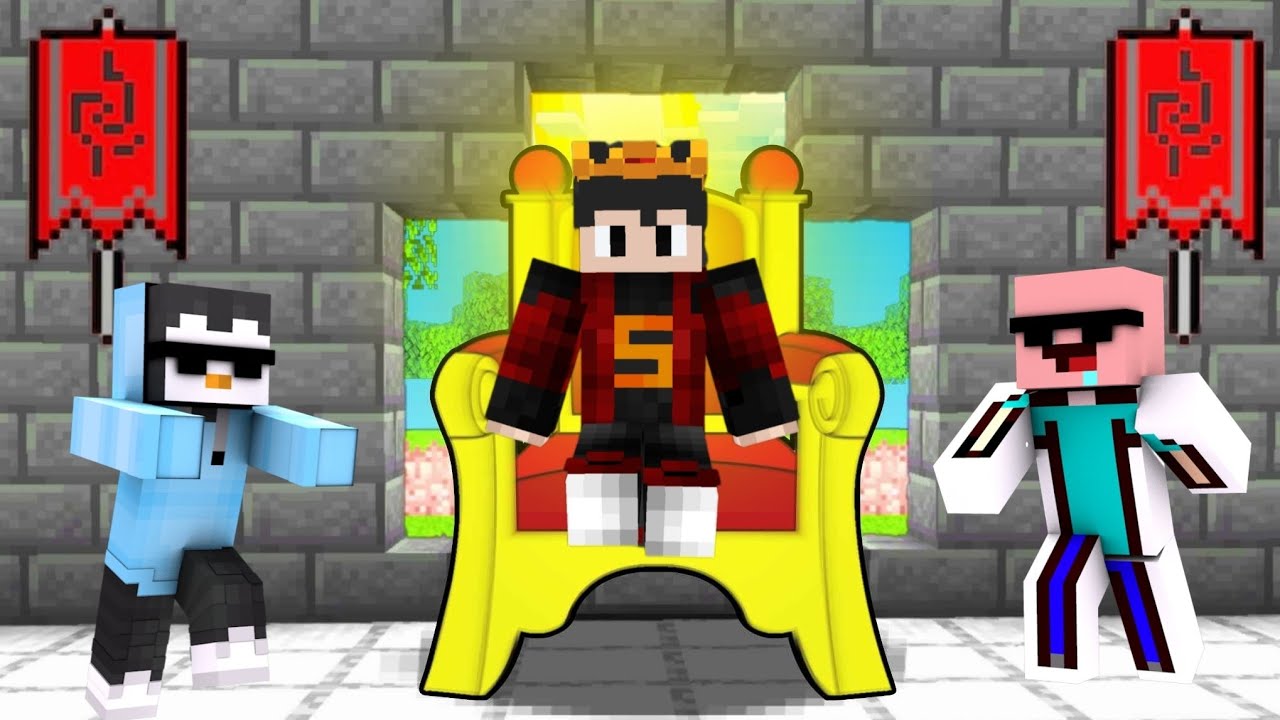How I became a powerful player in this minecraft sarvar - YouTube