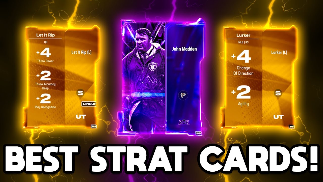 *NEW* The BEST Strategy Cards To IMPROVE Your MUT Team RIGHT NOW (POST ...