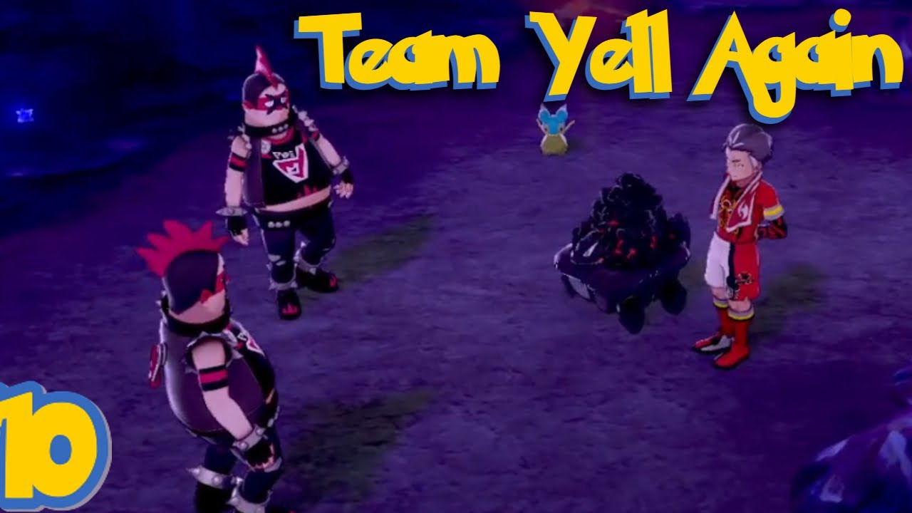 Team Yell Versus a Gym Leader | Pokémon Sword Birdlocke part 10 - YouTube