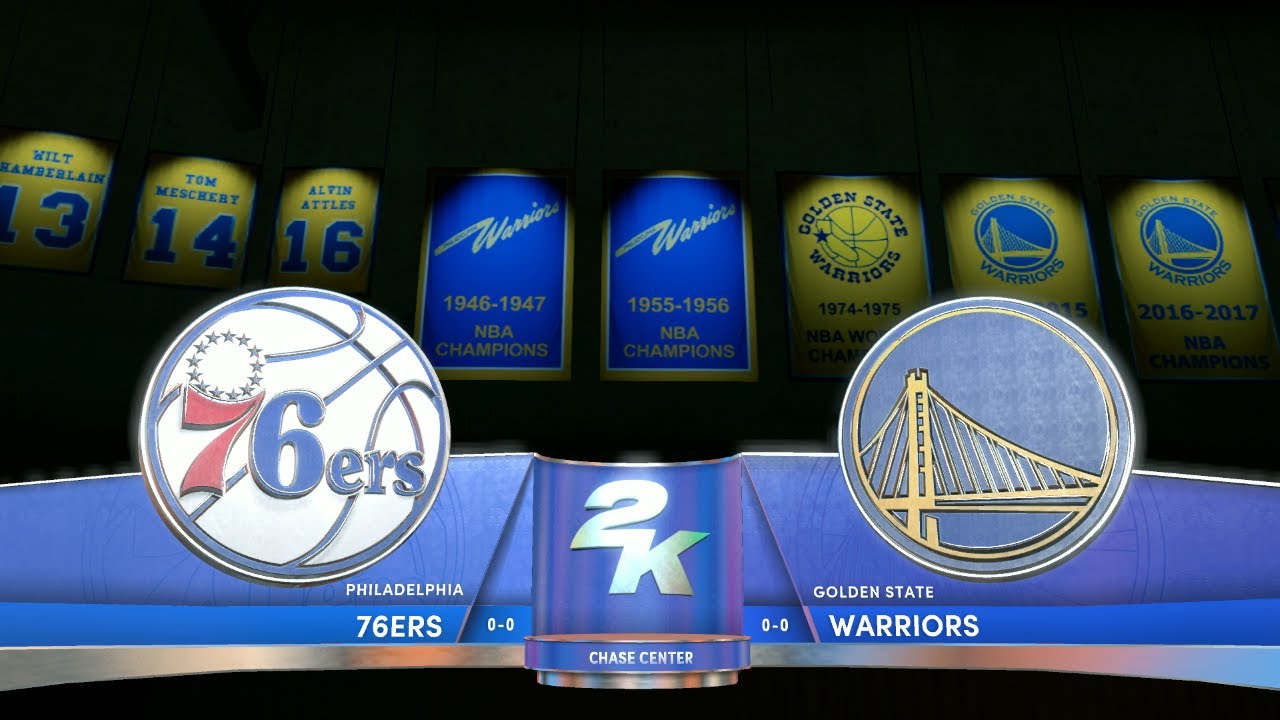 NBA 2K22 - Philadelphia 76ers @ Golden State Warriors - 11/24/21 - YouTube