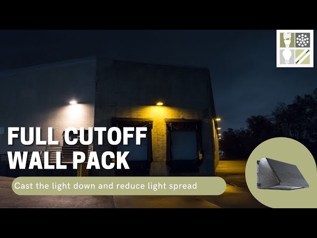 Full Cutoff Wall Pack Lighting