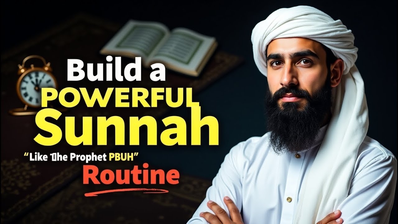 5 Steps to Build a Routine Like the Prophet Muhammad (PBUH) - YouTube