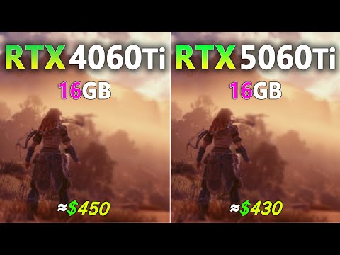 RTX 4060 Ti vs RTX 5060 Ti – 1080p, 1440p, 2160p - Gaming Performance Test