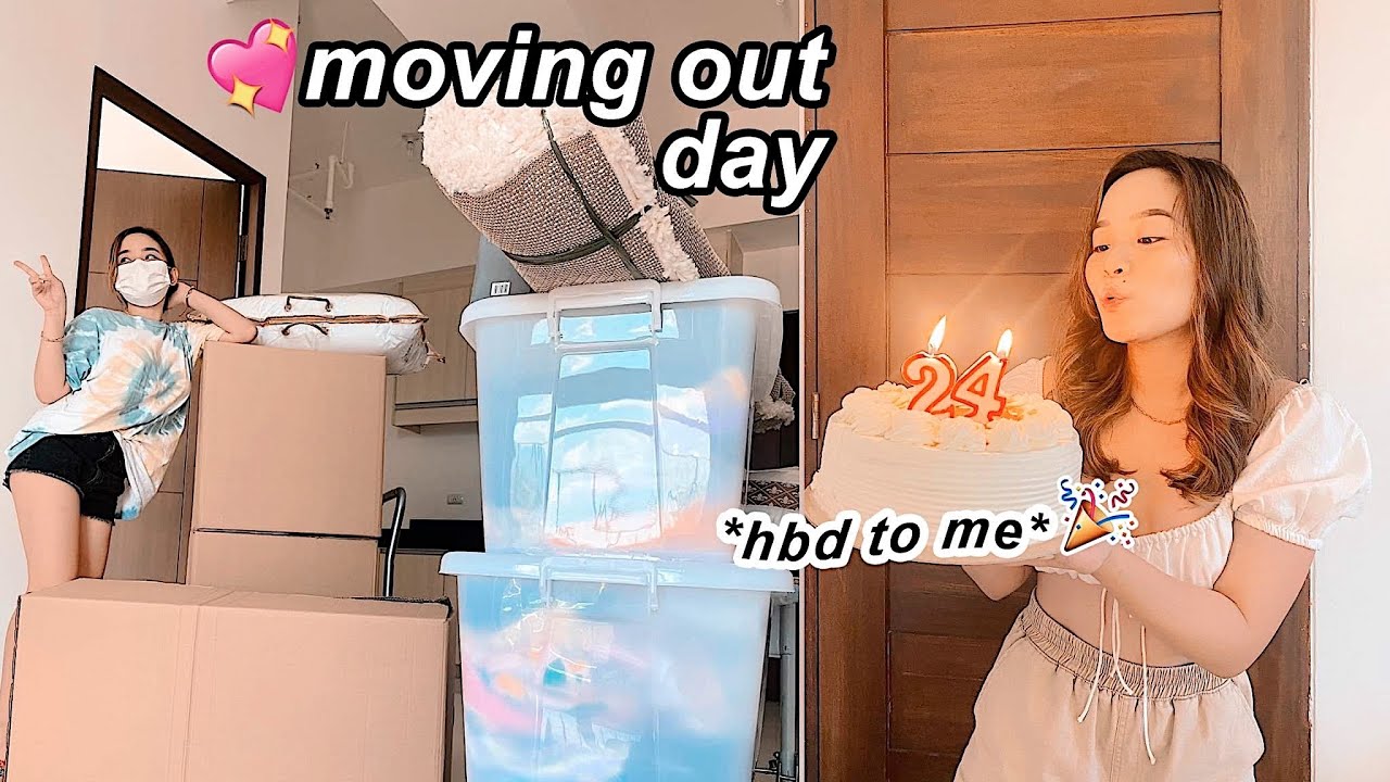 TURNING 24 & MOVING OUT OF MY PARENT'S HOUSE! | Hazel Quing - YouTube