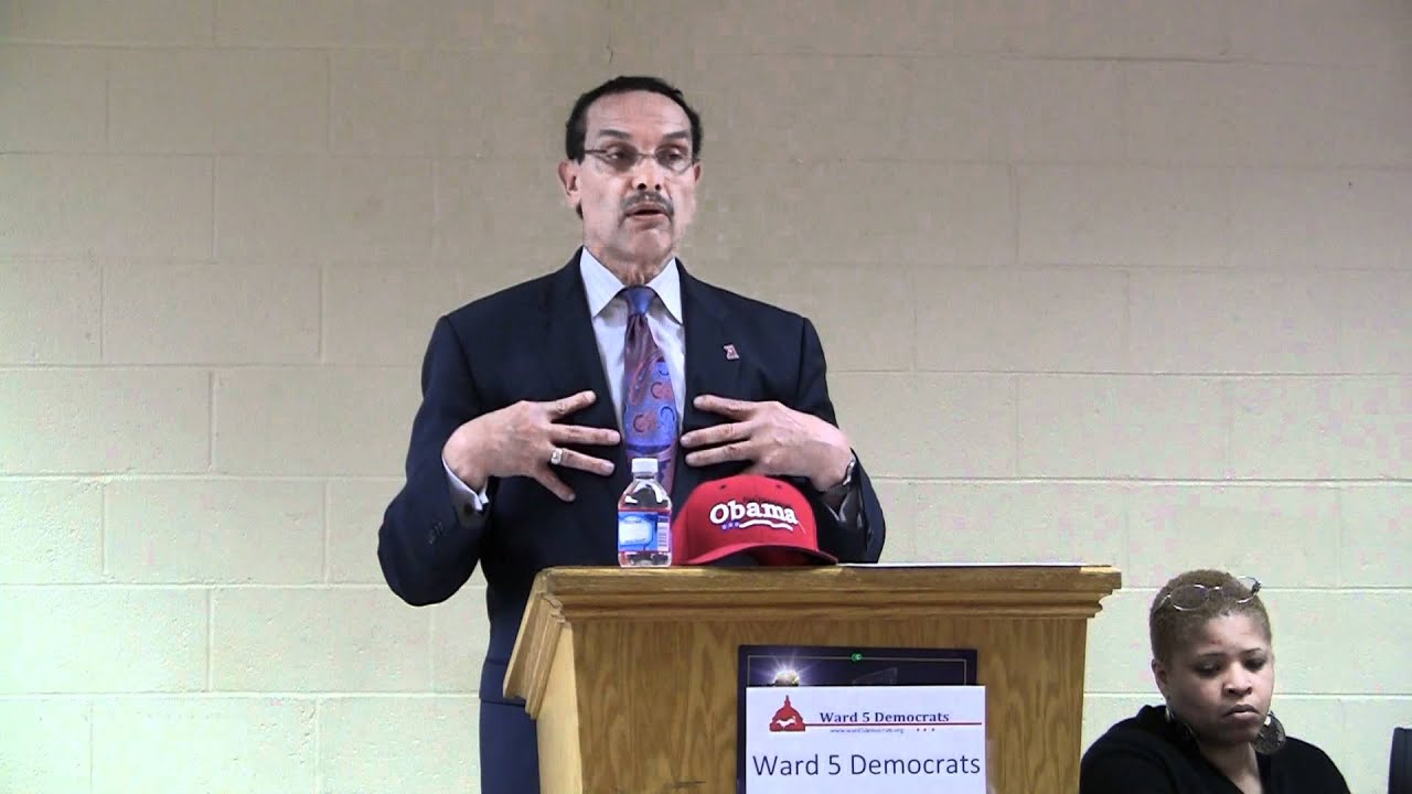 DC Mayor Vincent Gray at Ward 5 Democrats meeting - YouTube