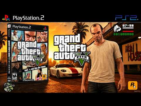 GTA V Geomatrix PS2 MOD — Review Gameplay
