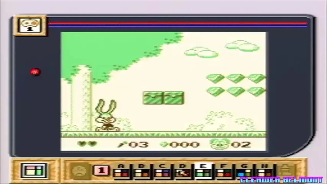 Tiny Toon Adventures: Babs' Big Break (Game Boy) Complete Longplay l ...