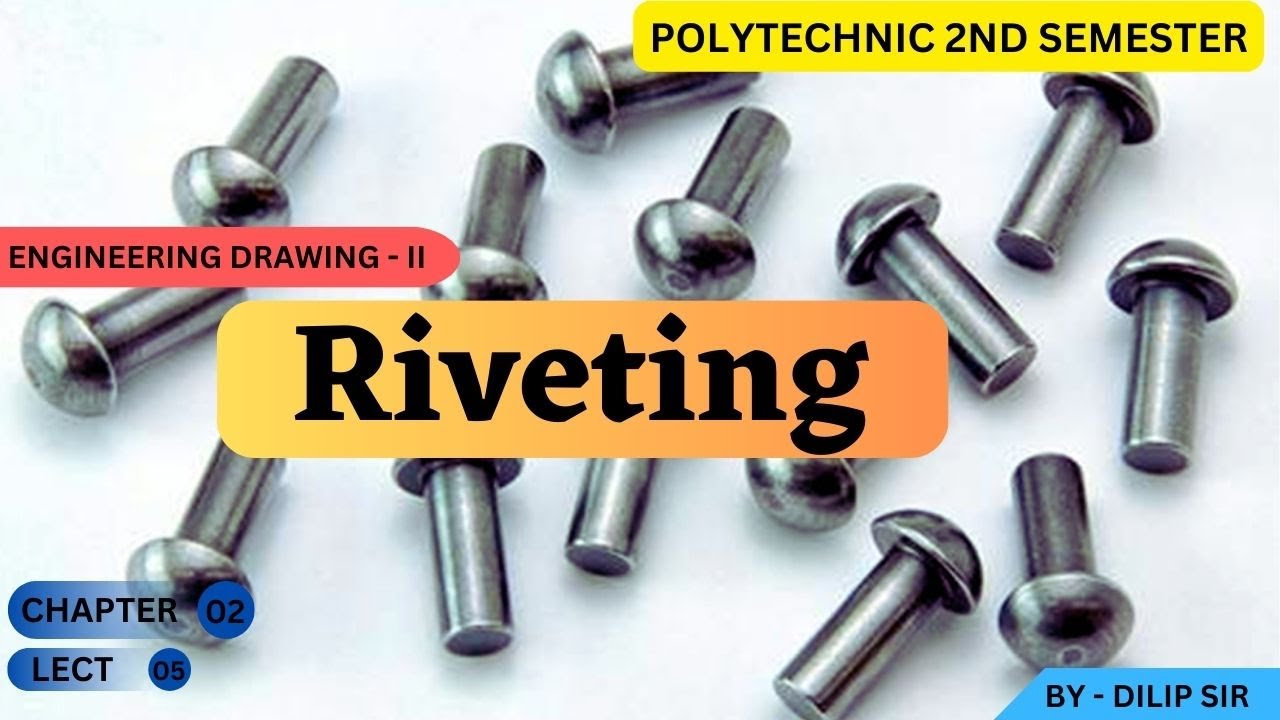 APPLIED ENGINEERING - II | Rivet joints || DL ACADEMY - YouTube