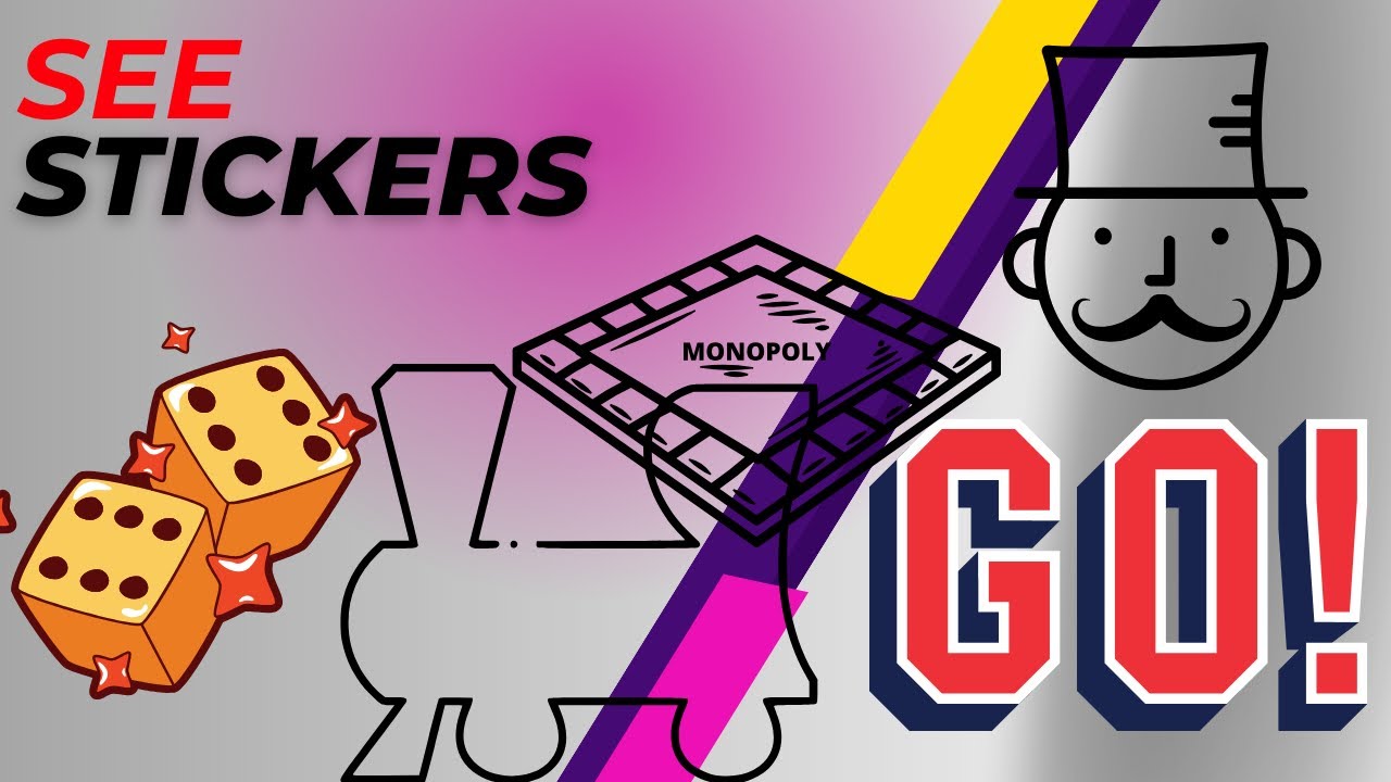 How to See Stickers On Monoply Go - YouTube