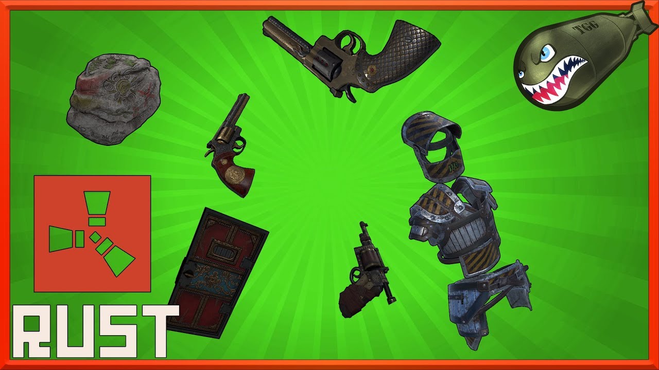 Rust Skins | 12/7/17 Aristocratic Door, Black Mamba, My Only Friend #47 (Rust Skins & Unboxings ...