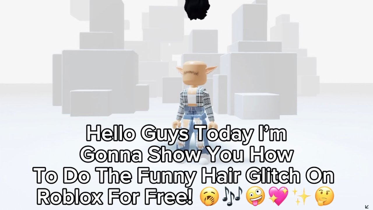 How To Make Your Hair Float In Roblox! #roblox #fypシ #idk #funny (DOESN ...