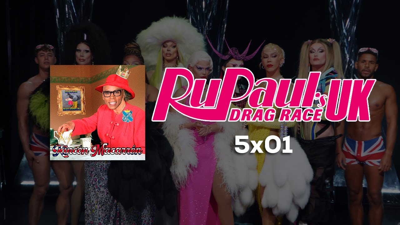 14: Drag Race UK 5x01 - Una ouija, un ángel caído y unas grafitetas ...