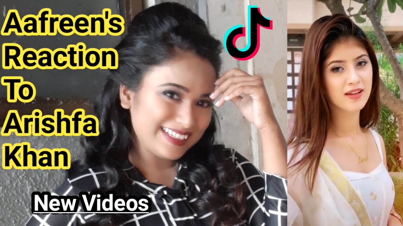Reaction To Arishfa Khan's New TikTok Videos | By Aafreen Shaikh - YouTube