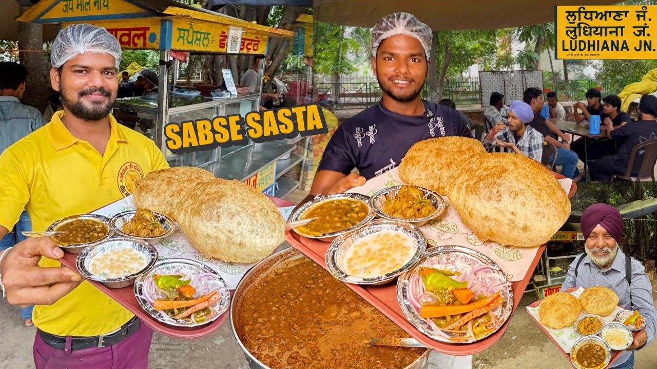 50/- Record Tod Sale 😋 Gopal ke Paneer Wale Chole Bhature | Street Food ...