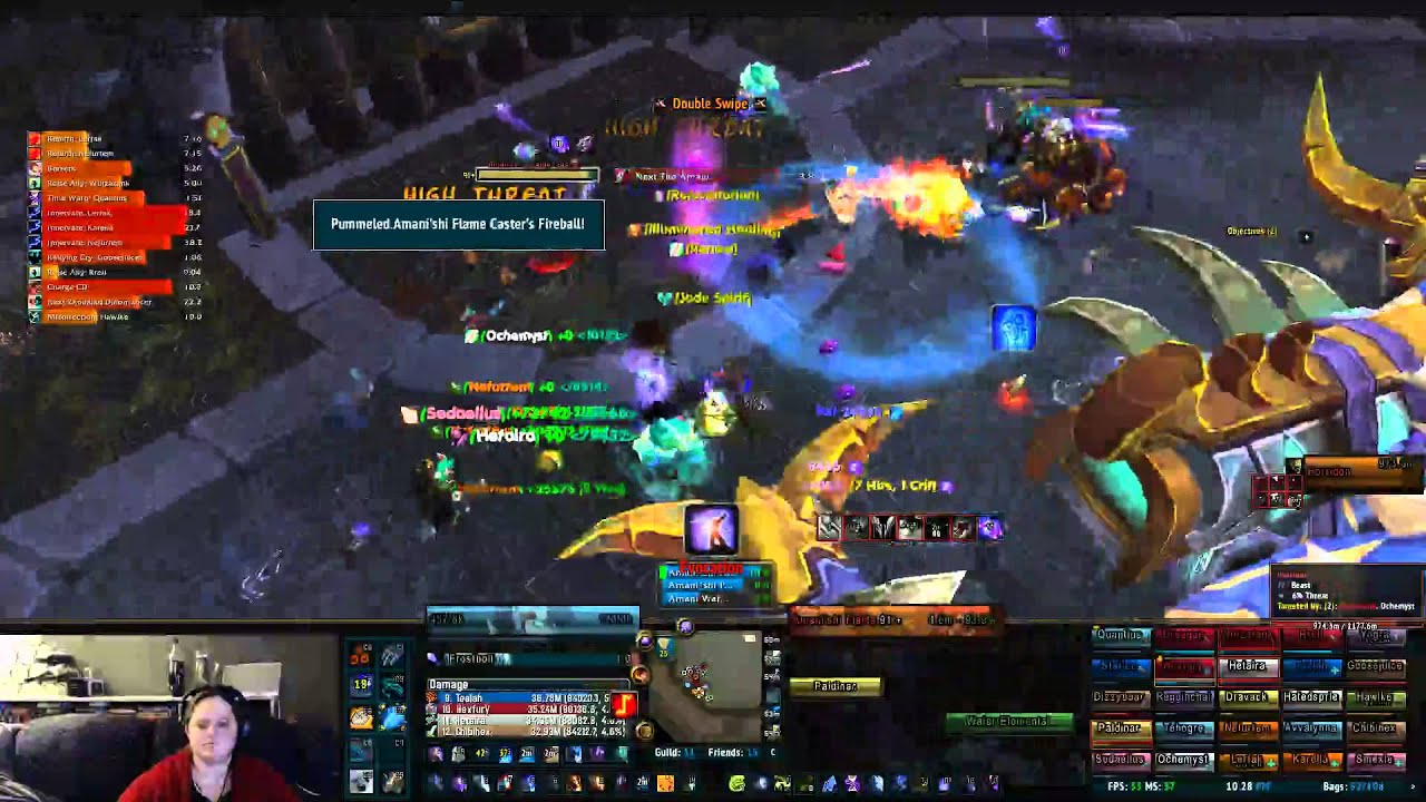 Horridon -2nd Boss in Throne of Thunder. Frost Mage PoV Synesthesia 25m ...