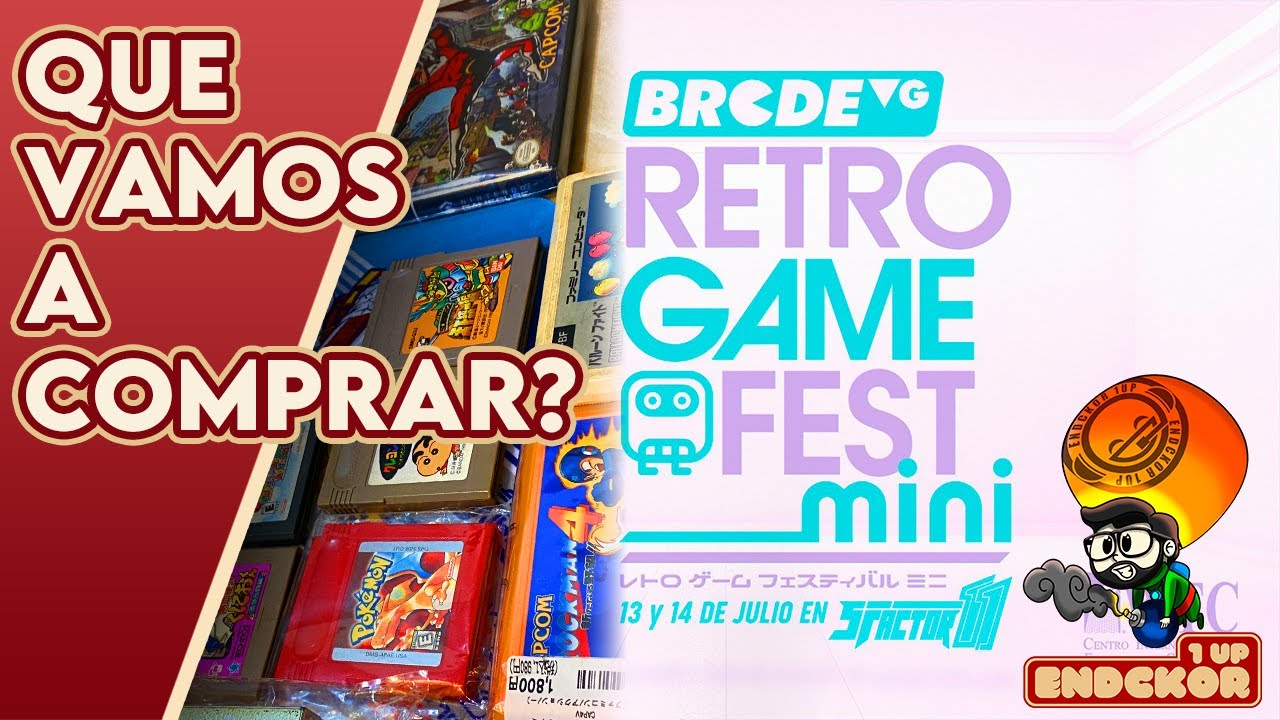 🚀 ¿Qué vamos a COMPRAR en RETRO GAME FEST MINI? - YouTube