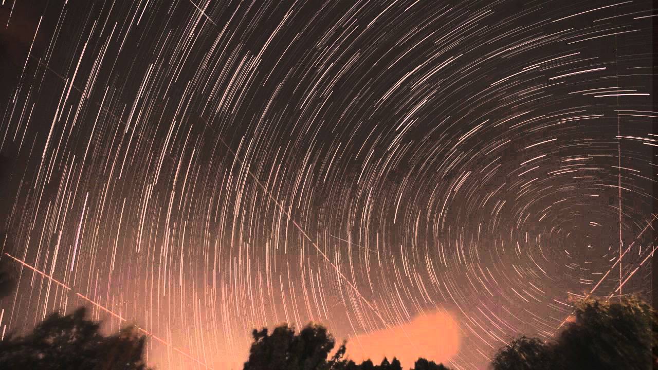 Dusk Stars/satellites night sky-spin timelapse NoDK Composite V12475b ...
