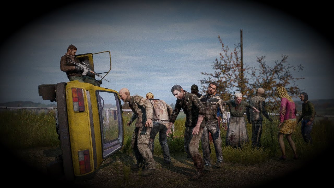 Getting a vehicle in DayZ The Labs! - YouTube