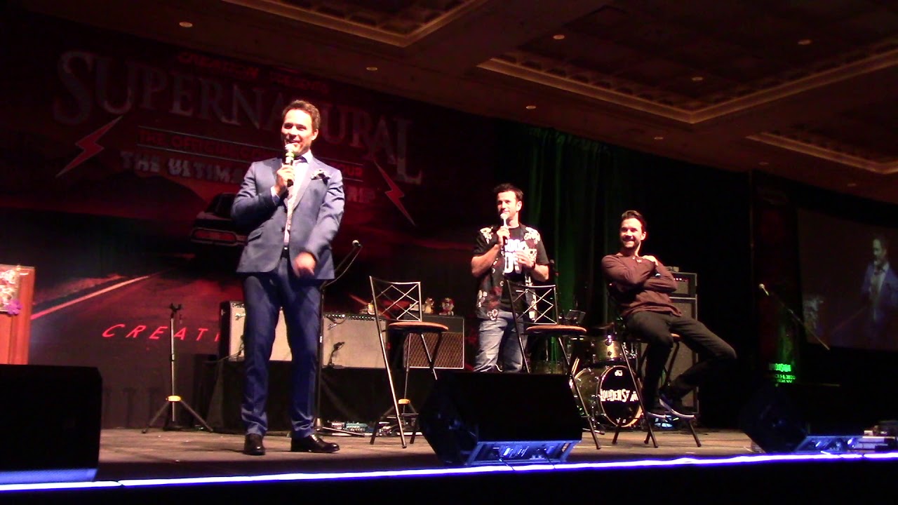 2020 Salute to Supernatural Las Vegas Adam Fergus Gil McKinney and ...