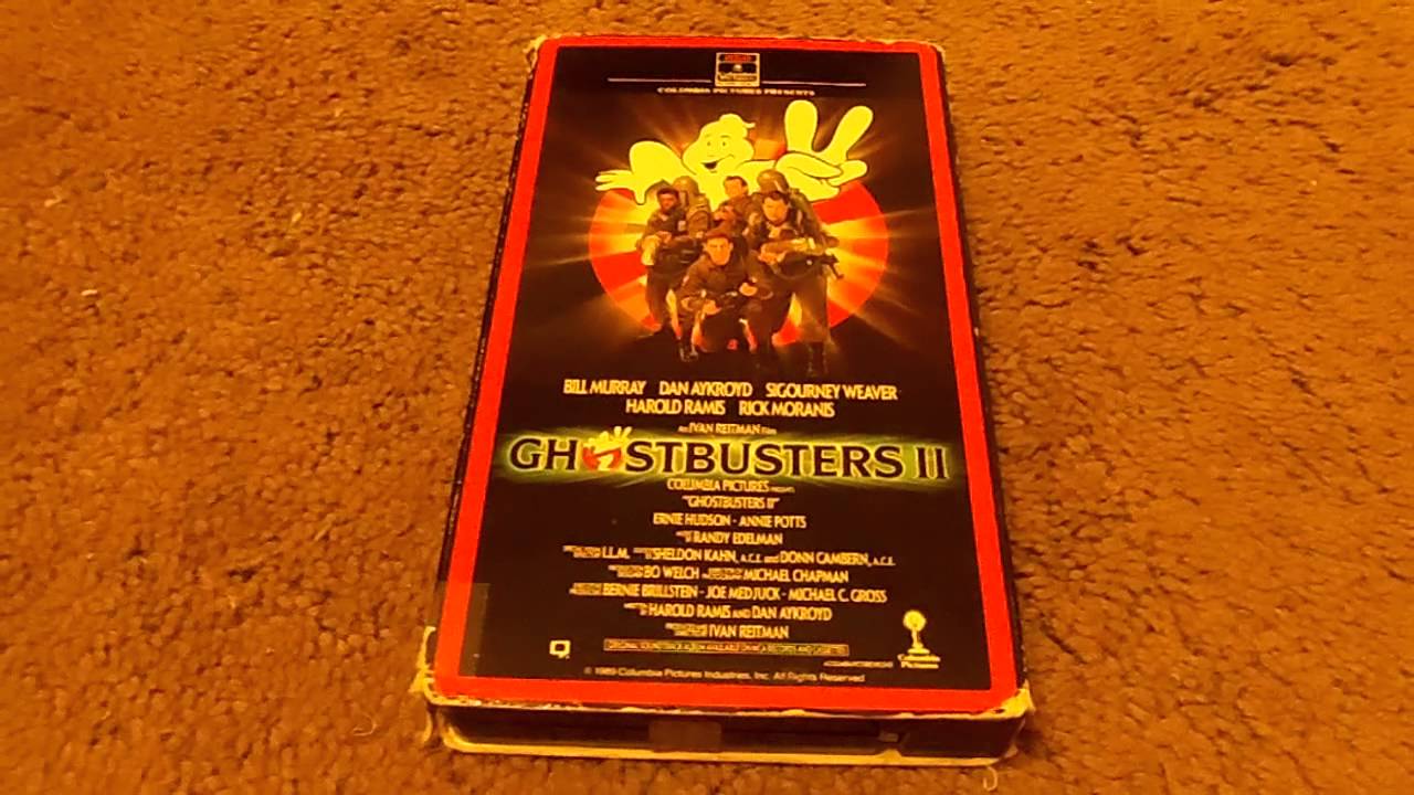 Ghostbusters II VHS Review - YouTube