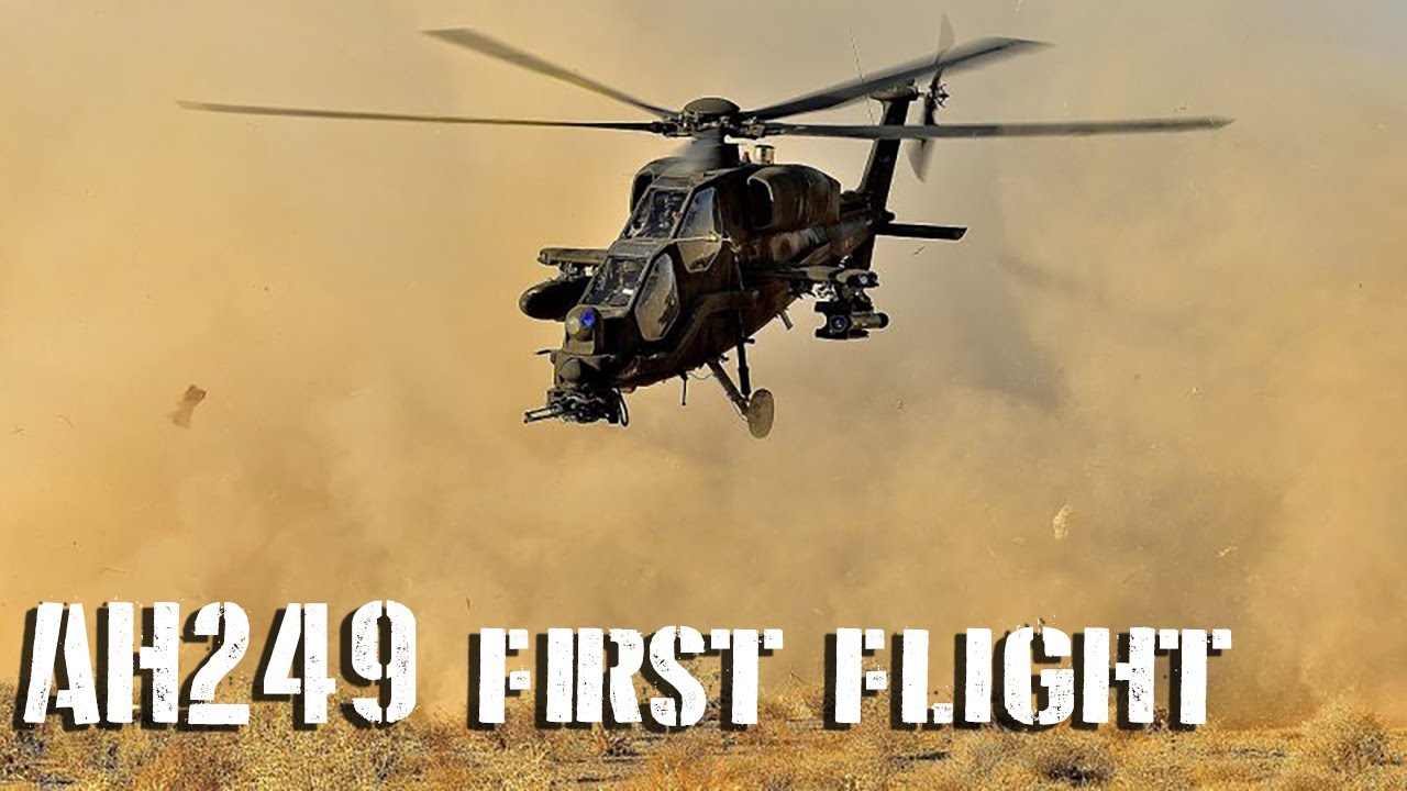 The first flight of the AH249 - YouTube