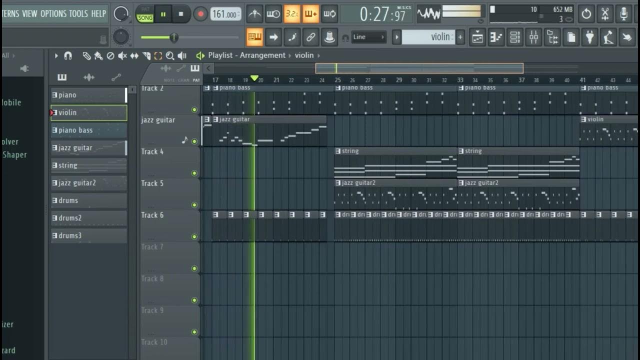 my first song on FL Studio 20 - YouTube