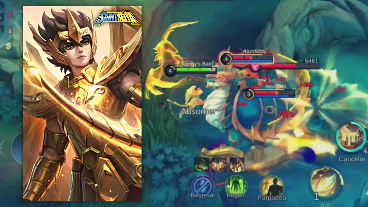 SAINT SEIYA EN MOBILE LEGENDS | Saint Seiya x ML - YouTube