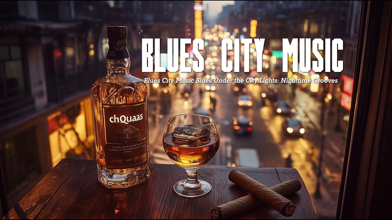 Bluesy City Nights Immersive Melodies to Unwind After Dark | Night ...