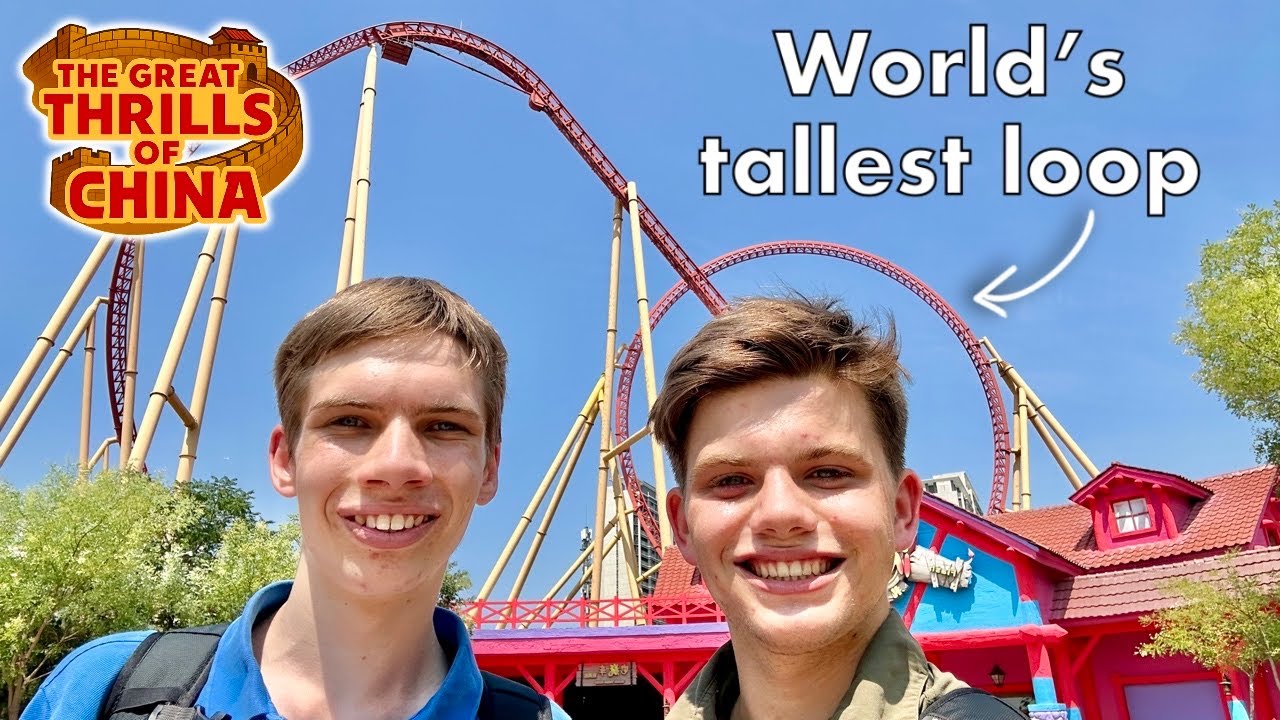 We Rode One of CHINA’S BIGGEST Roller Coasters! LEWA ADVENTURE 2025 ...