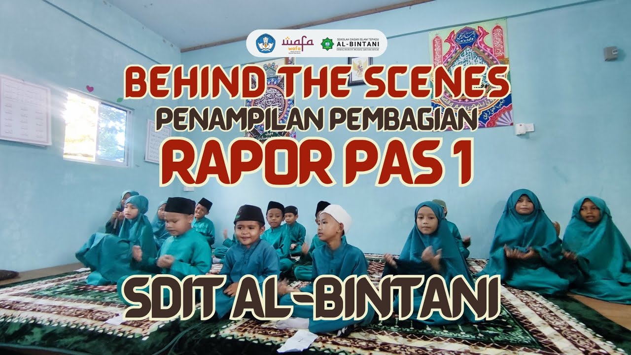Behind The Scene Penampilan Pembagian Rapor Semester 1 - YouTube
