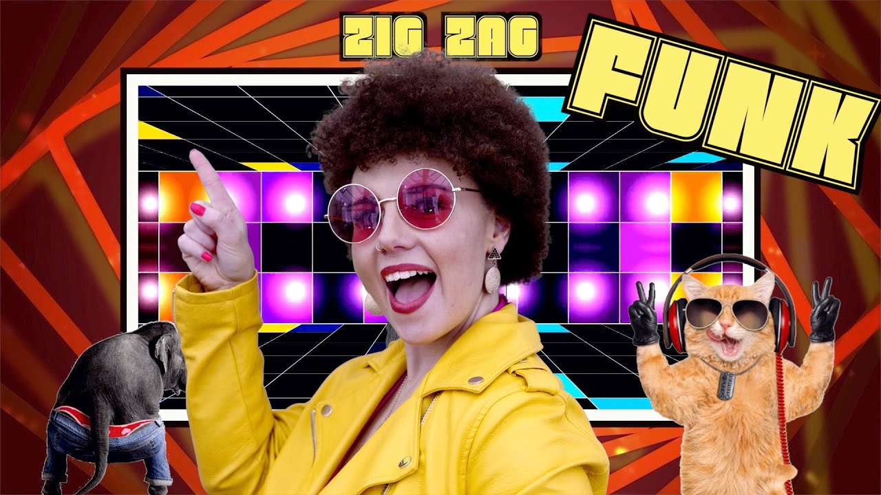 Movement Songs For Kids | Fuzzy Jane - Zig Zag Funk - YouTube