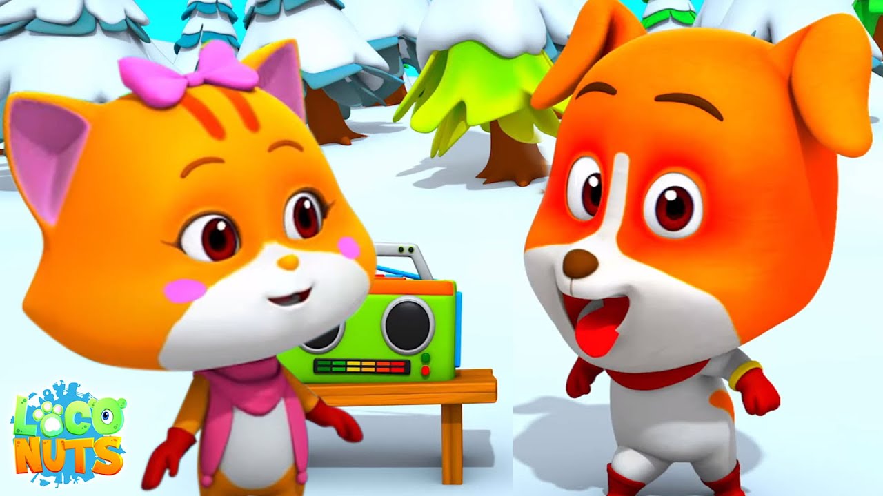 Кататься на льду Мультипликационный сериал для детей от Loco Nuts - YouTube