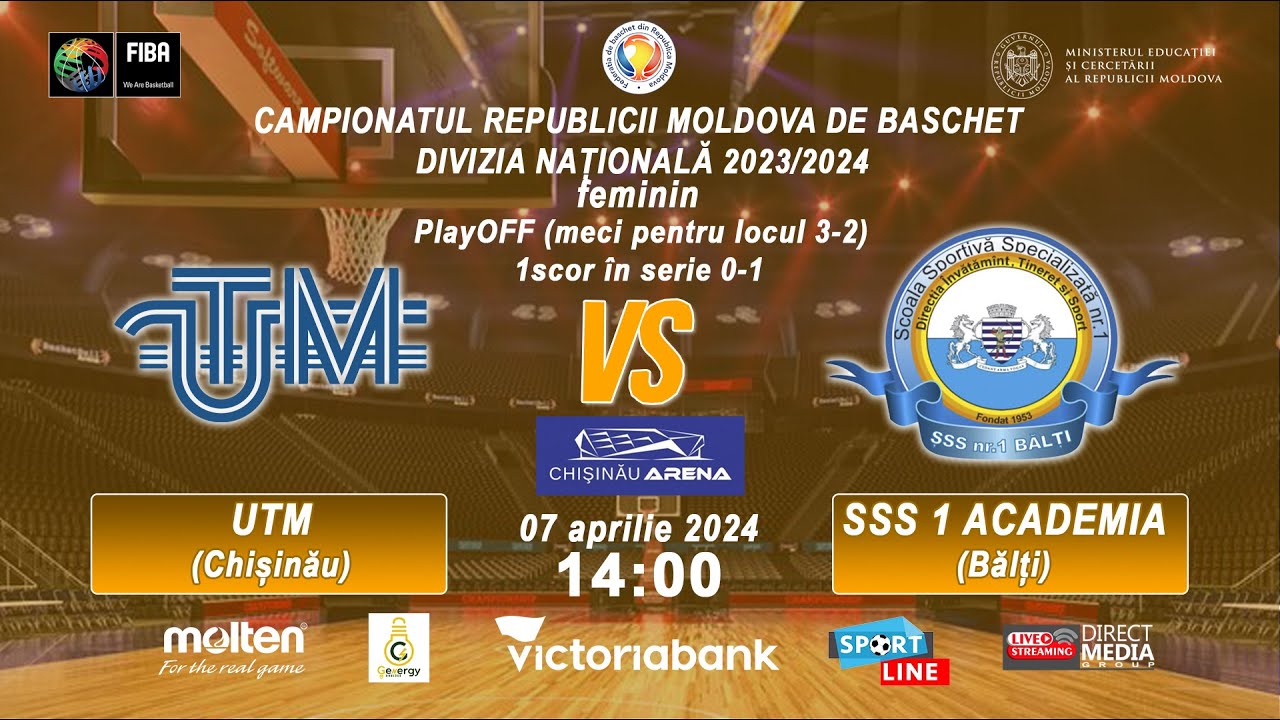 #148 National Division 2023/24: UTM - SSS 1 ACADEMIA, (fem.), PlayOFF ...
