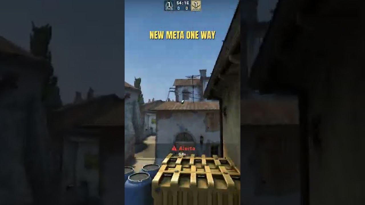 NEW META ONE WAY #csgo #shorts - YouTube